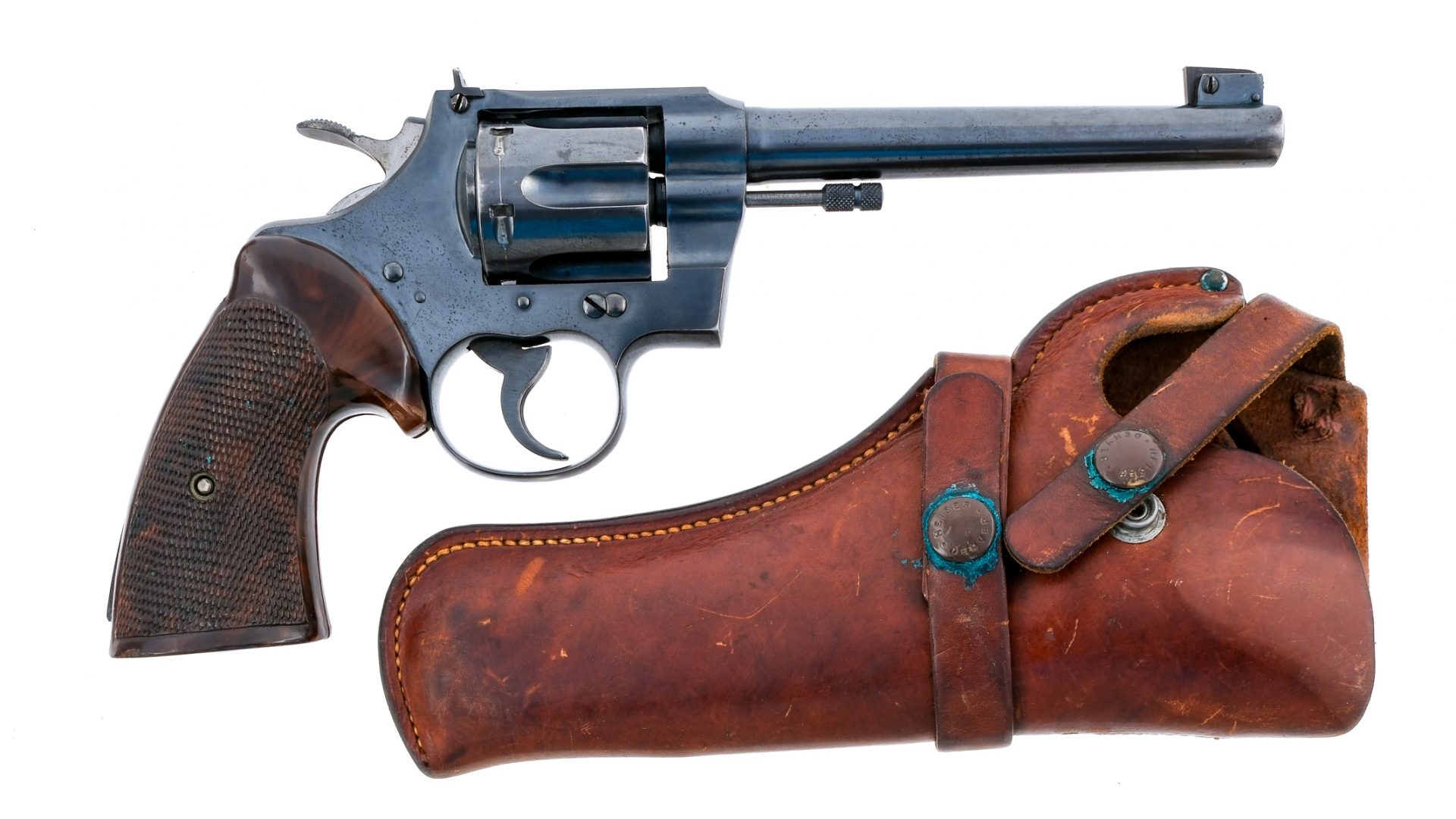 Colt Officers Model .22 Long Rifle Revolver - CT Firearms Auction