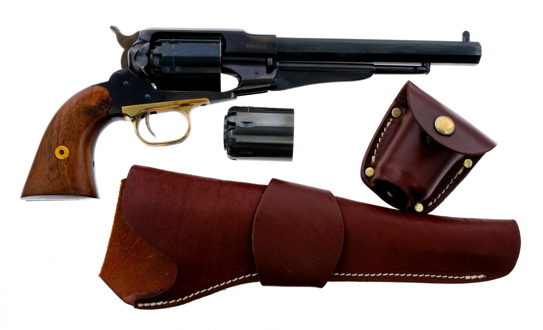 Pietta 1858 Remington Army .44 Cal BP Revolver - CT Firearms Auction