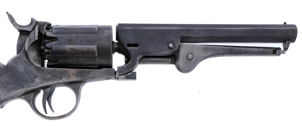 John Walch Firearms Navy 12 Shot .36 Revolver - CT Firearms Auction